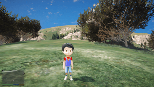 Download GTA 5 Mods Vir The Robot Boy [Add-on Ped]