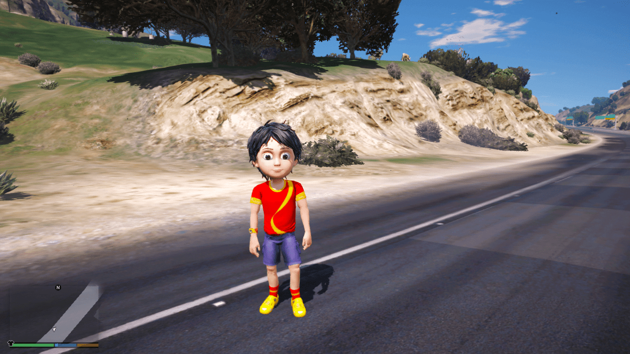 Download GTA 5 Mods Shiva [Add-on Ped]