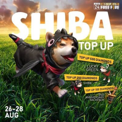 GTA 5 Mods Free Fire Shiba Pet (Companion)