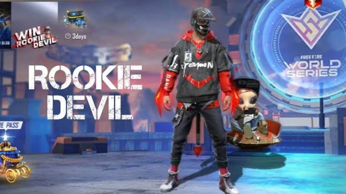 Download GTA 5 Mods Free Fire Rookie Devil [Add-On Ped]