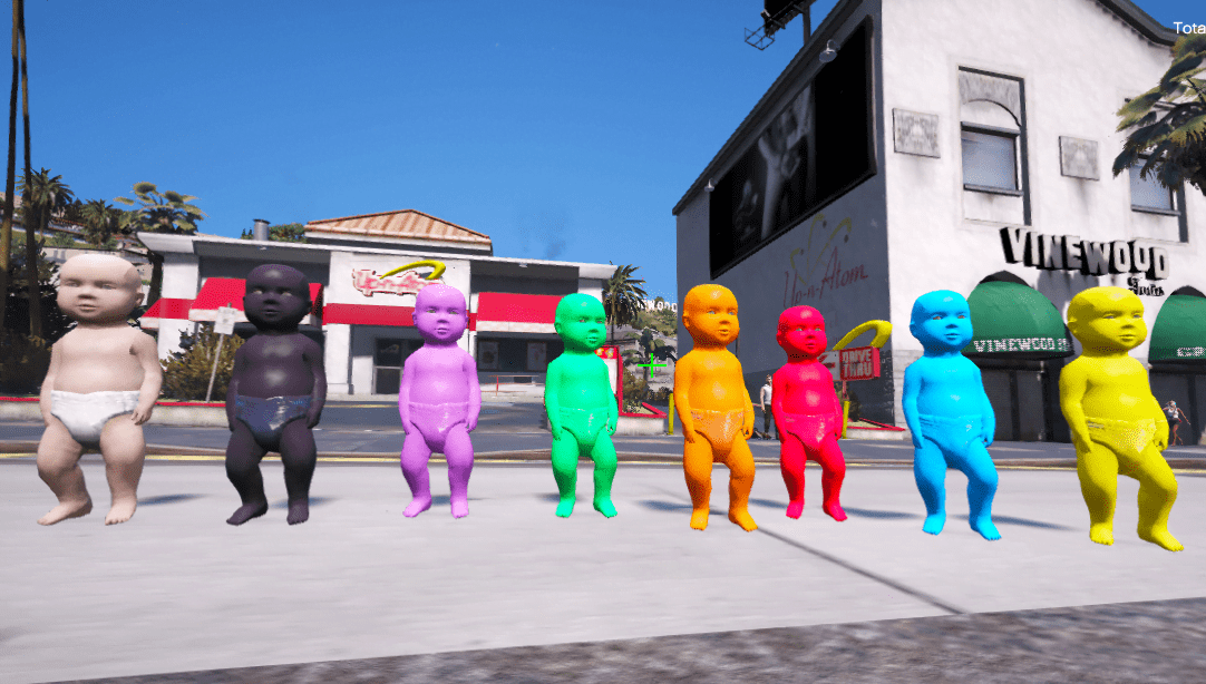 Download GTA 5 Mods 8 Baby Combo Pack