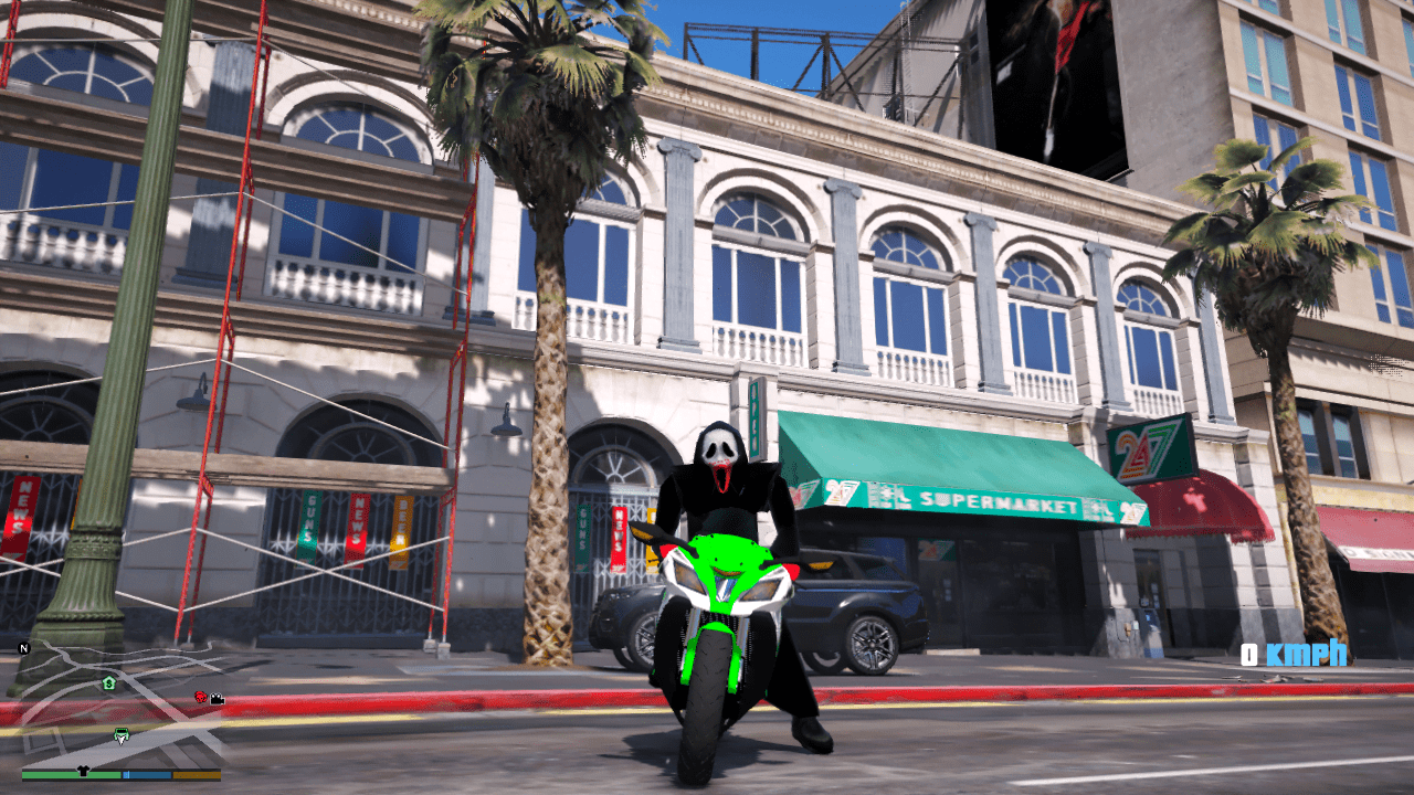 Download GTA 5 Mods Bhoot - Ghost Addon Ped