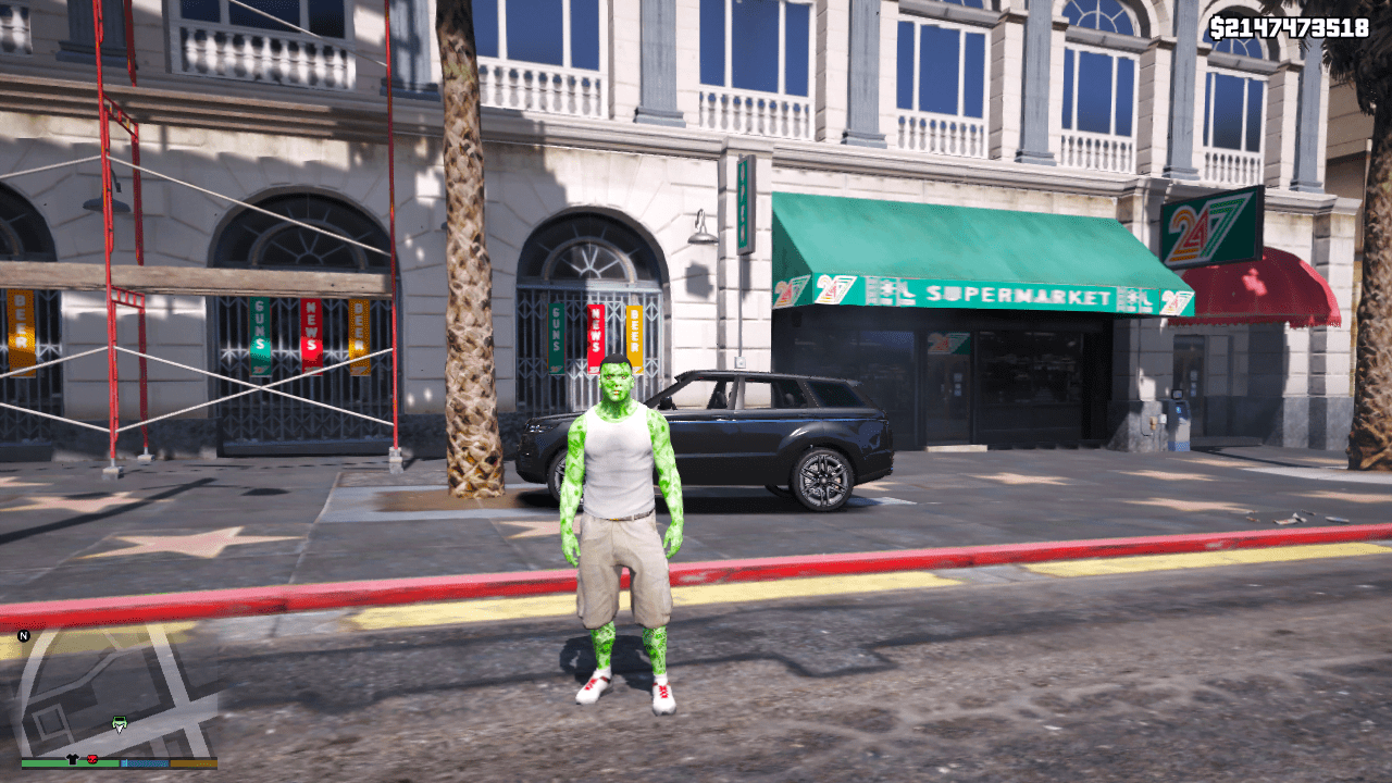 Download GTA 5 Mods Money Franklin Addon Ped