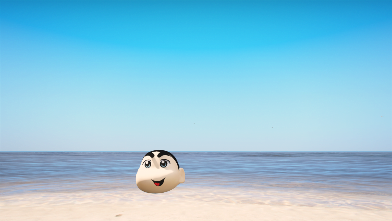 Download GTA 5 Mods Shinchan Head Addon Ped