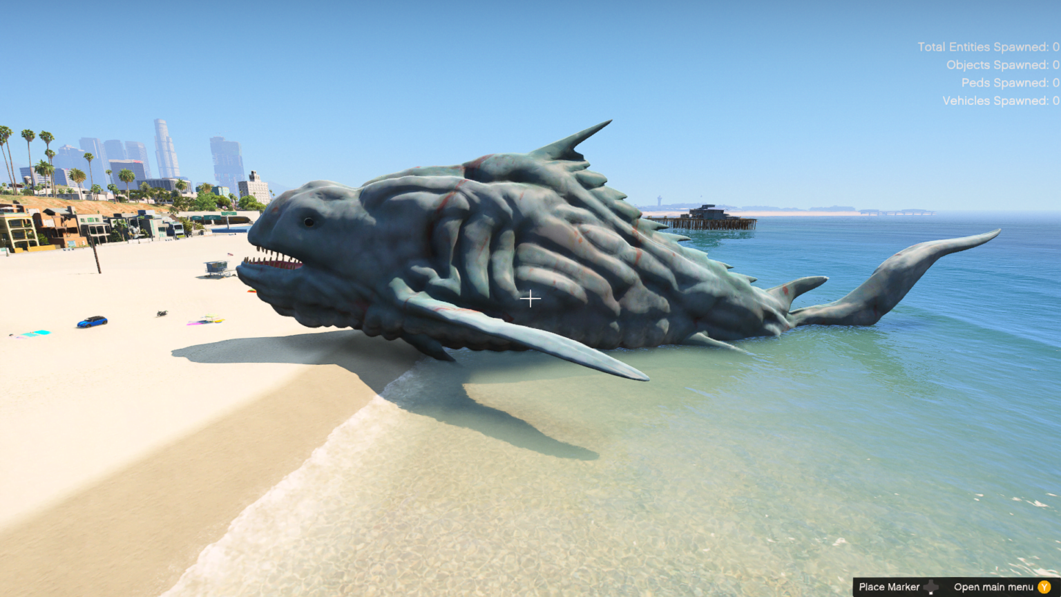 Download GTA 5 Mods Monster Shark Addon Ped