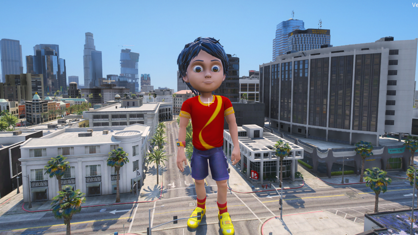 Download GTA 5 Mods Shiva Giant Ped