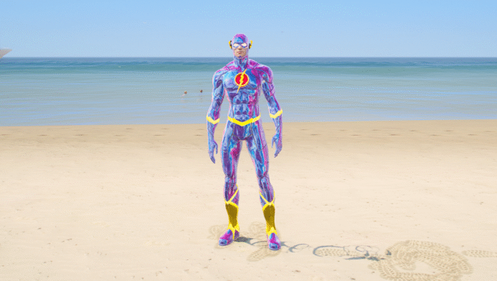 Download GTA 5 Mods Purple Flash Addon+FiveM