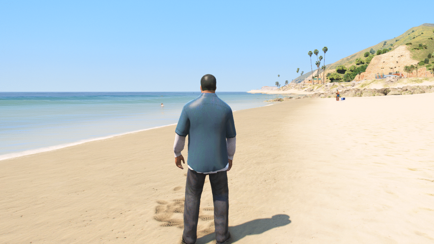 Download GTA 5 Mods Pixelated Franklin 2